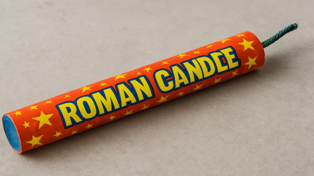 Roman Candle: Lighting Up the Night with Tradition and Spark - Gessolini