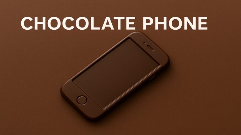 The Sweet Revolution: Exploring the World of the Chocolate Phone ...